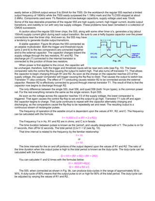 Descripción del CI 555 para uso de estudiantes | PDF