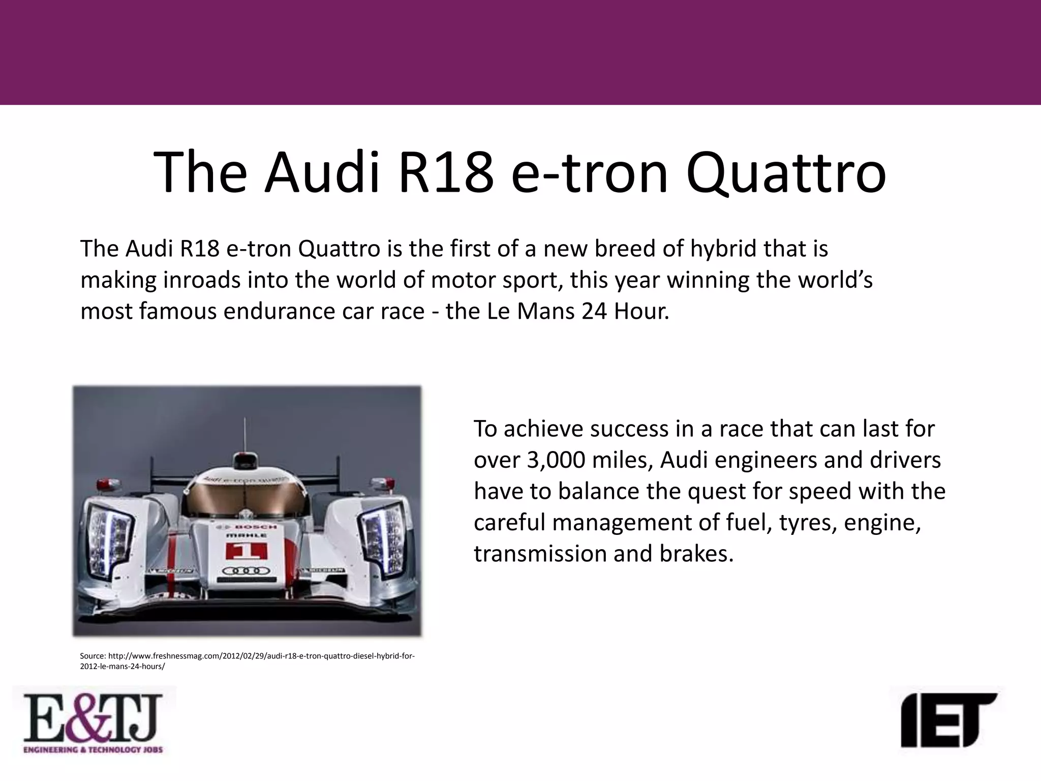 The 5 best engineered cars | PPTX