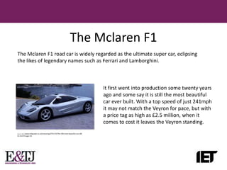 The 5 best engineered cars | PPTX