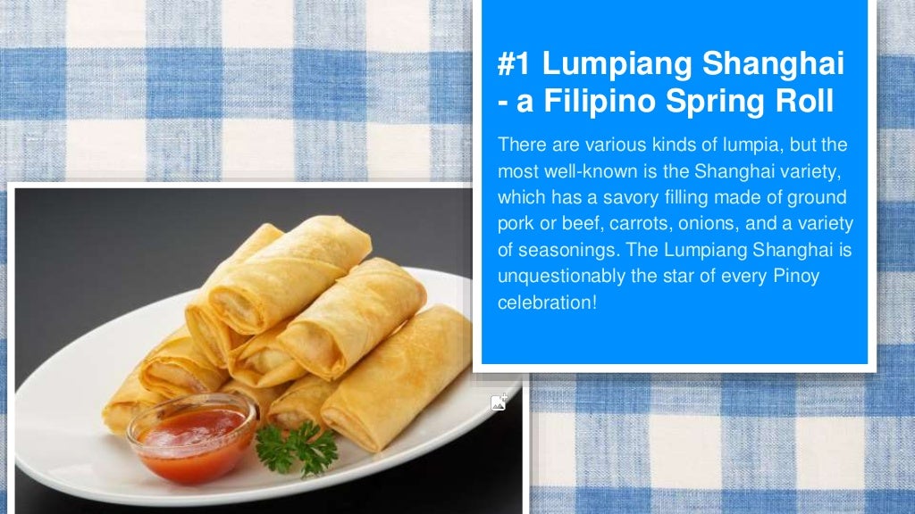 The 5 Best Traditional Filipino Food | PPT