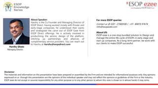 The 5 biggest challenges with designing and managing ESOPs | PPT