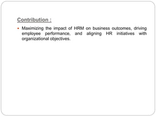 the 5c model of impact for HR practice ppt | PPTX | Human Resources ...