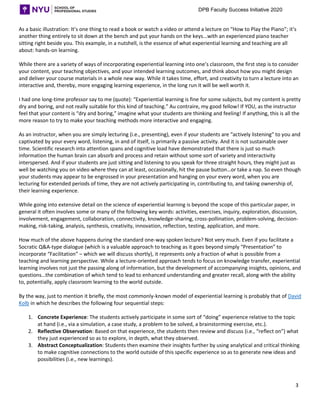 The 5 core competencies of an effective instructor (todd cherches nyu) | PDF | Educational ...