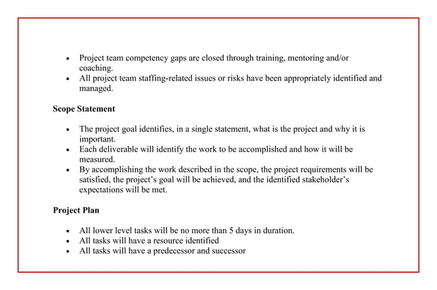 The 5 Critical Elements to Creating a Project Management Center of ...