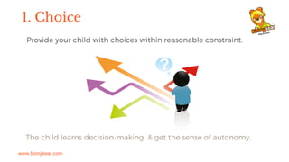 The 5 Cs of parenting - Positive Parenting tips for | PDF