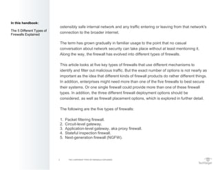 The 5 Different Types of Firewalls Explained.pdf