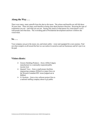 The 5 dimensions of vision | DOC