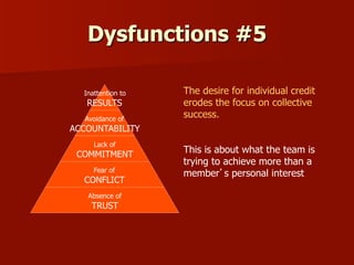 The 5 Dysfunctions of a Team | PDF