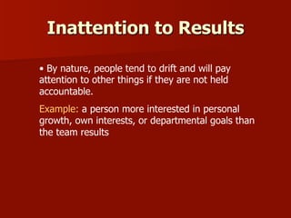 The 5 Dysfunctions of a Team | PDF