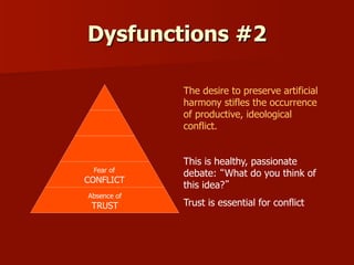 The 5 Dysfunctions of a Team | PDF