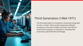 The 5 Generations of Computer something is hter | PPTX