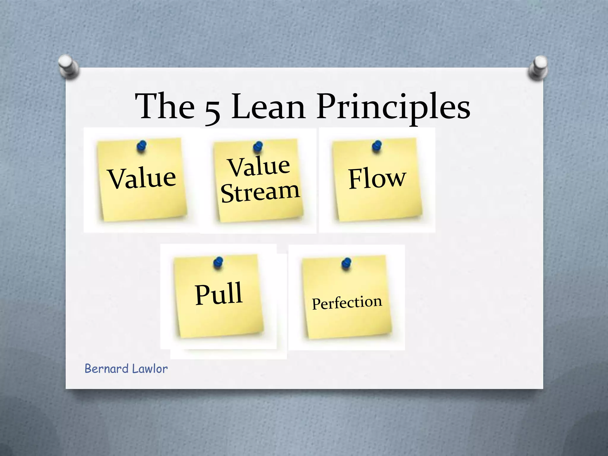 The 5 Lean Principles | PPTX