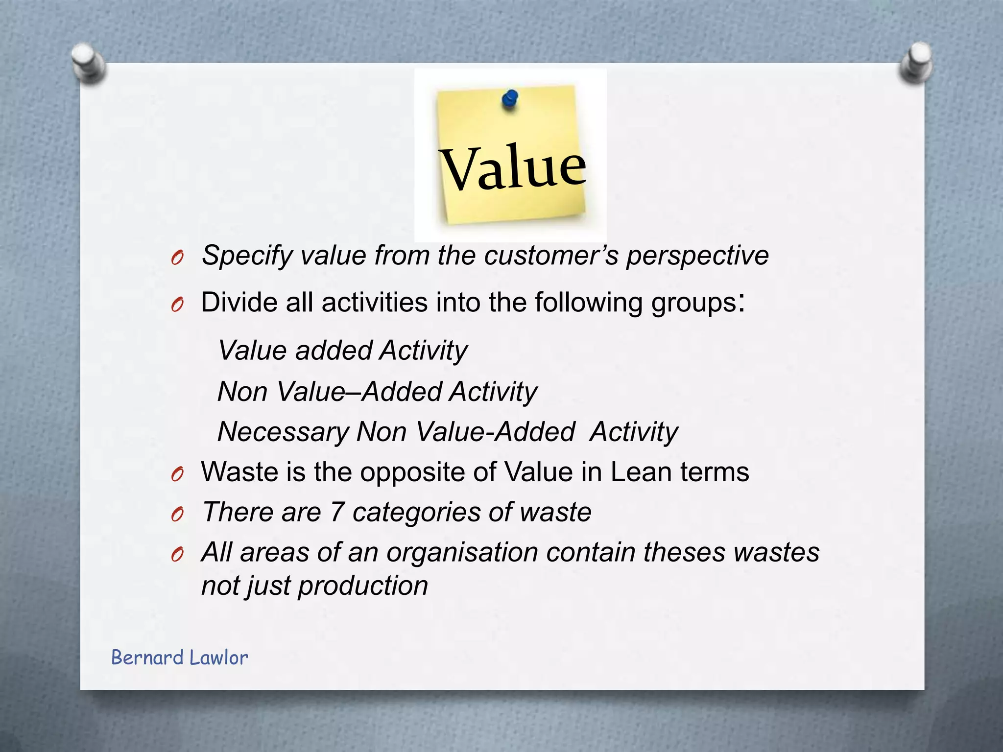 The 5 Lean Principles | PPTX