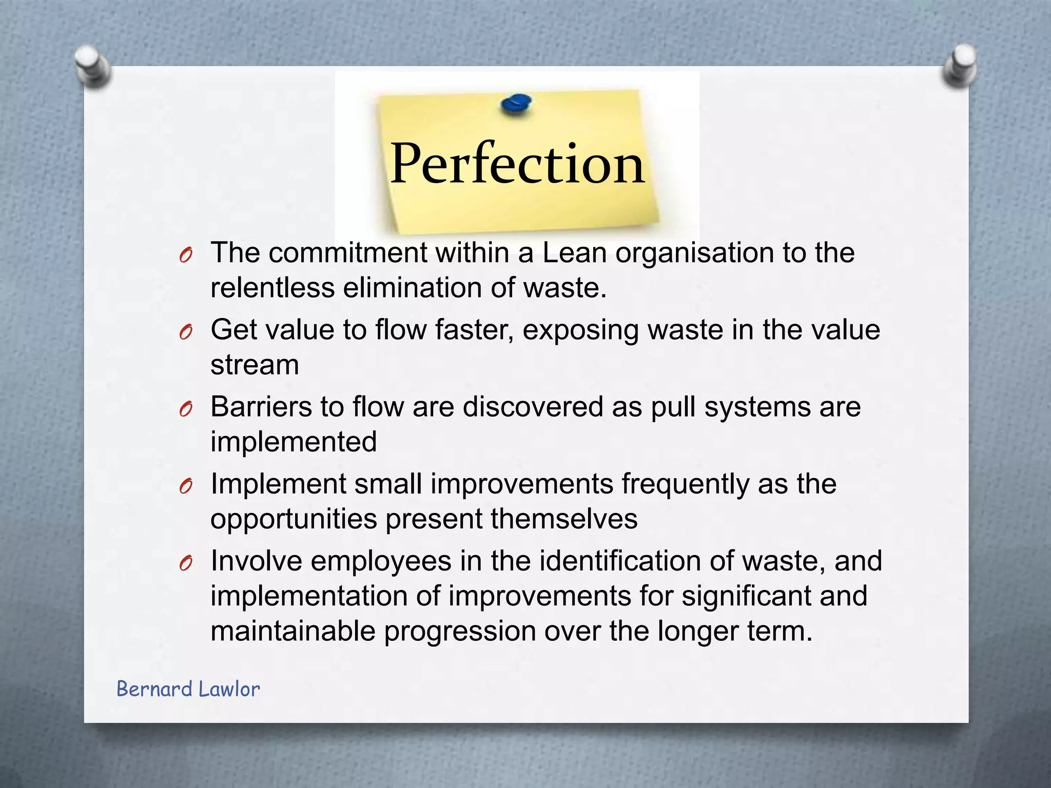 The 5 Lean Principles | PPTX