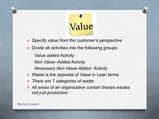 The 5 Lean Principles | PPTX