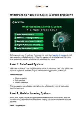 The 5 Levels of Agentic AI Nobody Talks About | PDF