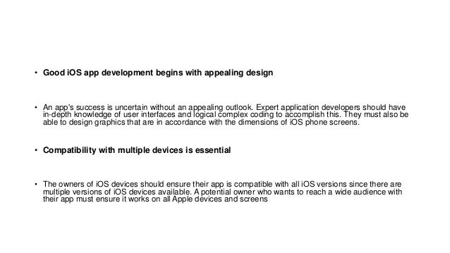 The 5 Most Important Facts About IOS App Development.pdf