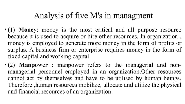 The 5 M’s of Management.pptx