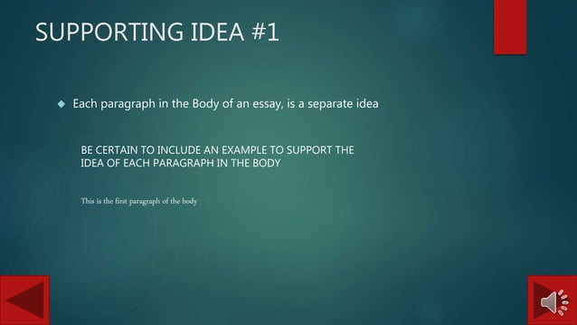 The 5 paragraph essay | PPTX