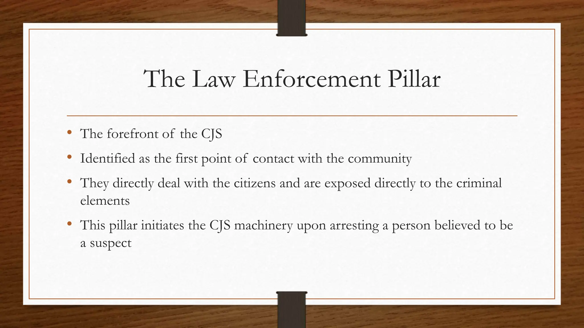 The 5 Pillars of Criminal Justice System.pptx