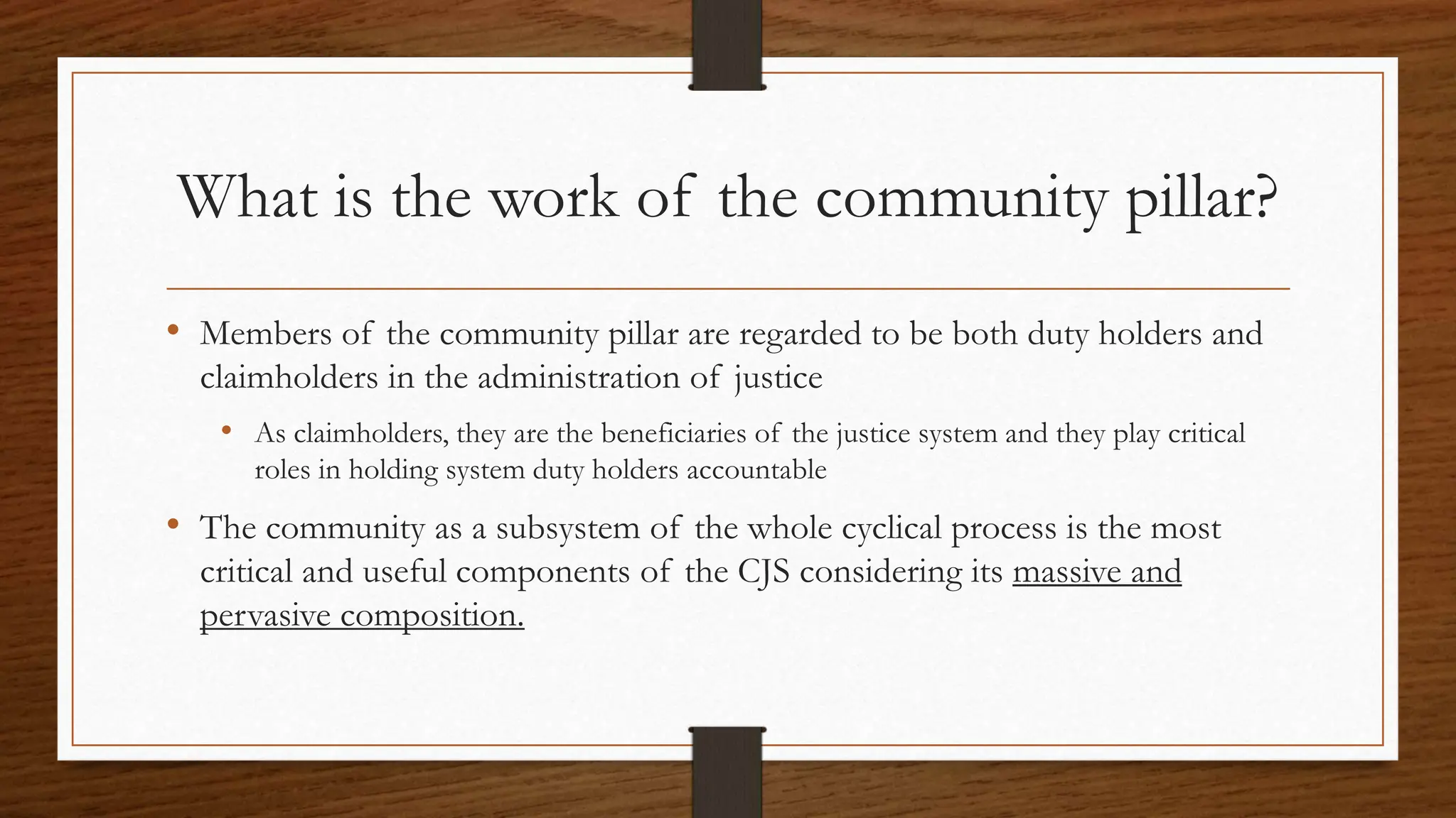 The 5 Pillars of Criminal Justice System.pptx