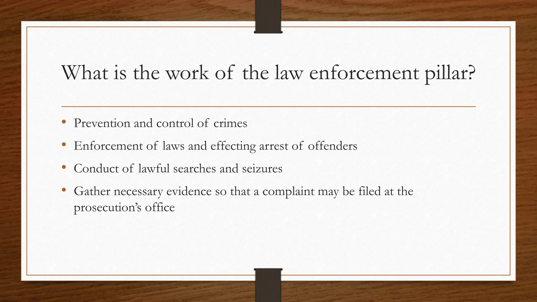 The 5 Pillars of Criminal Justice System.pptx