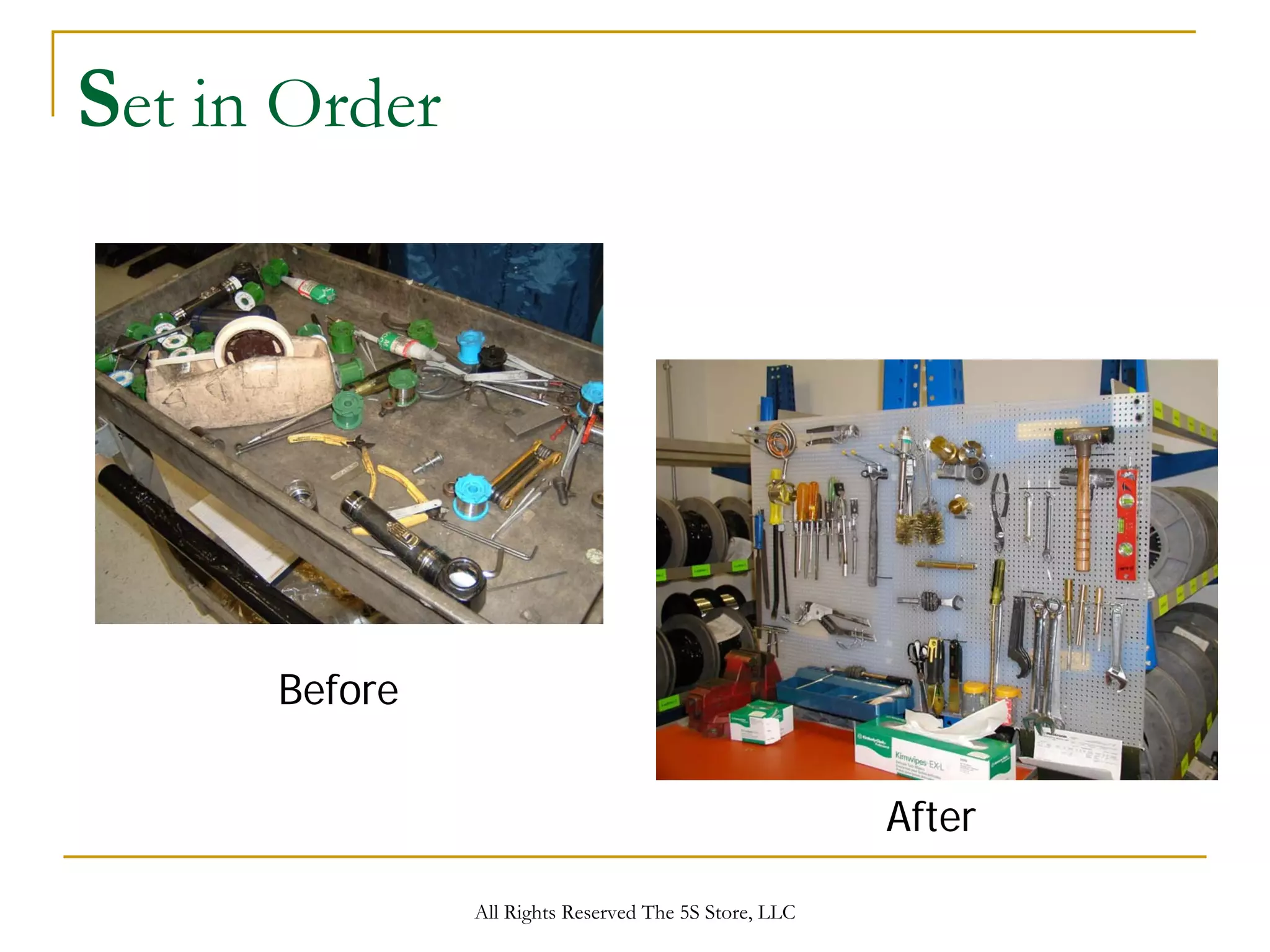 The 5S Store 5S Training Presentation | PDF
