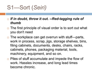 The 5 s system | PPT