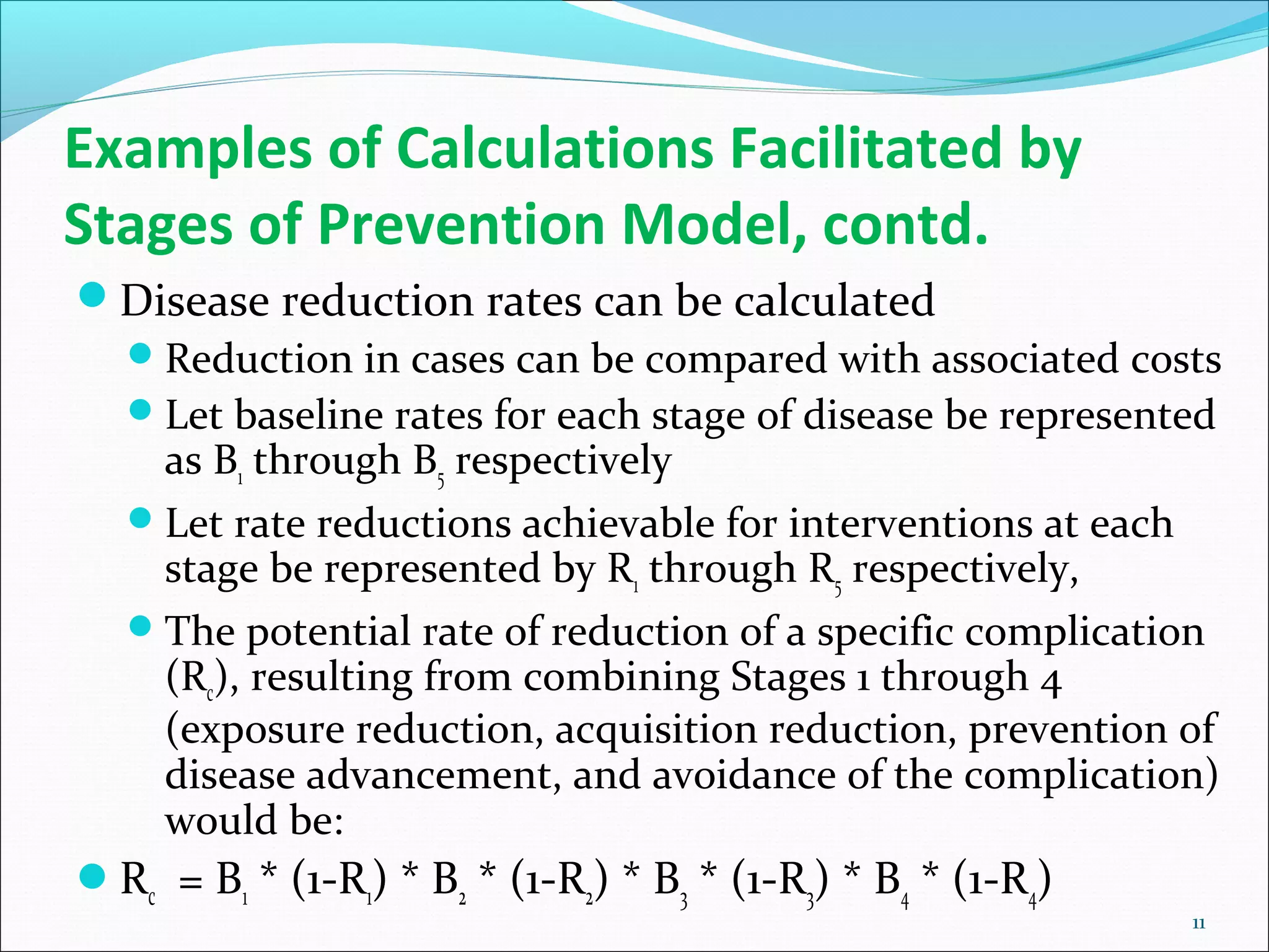 The 5 stages of disease and prevention | PPT