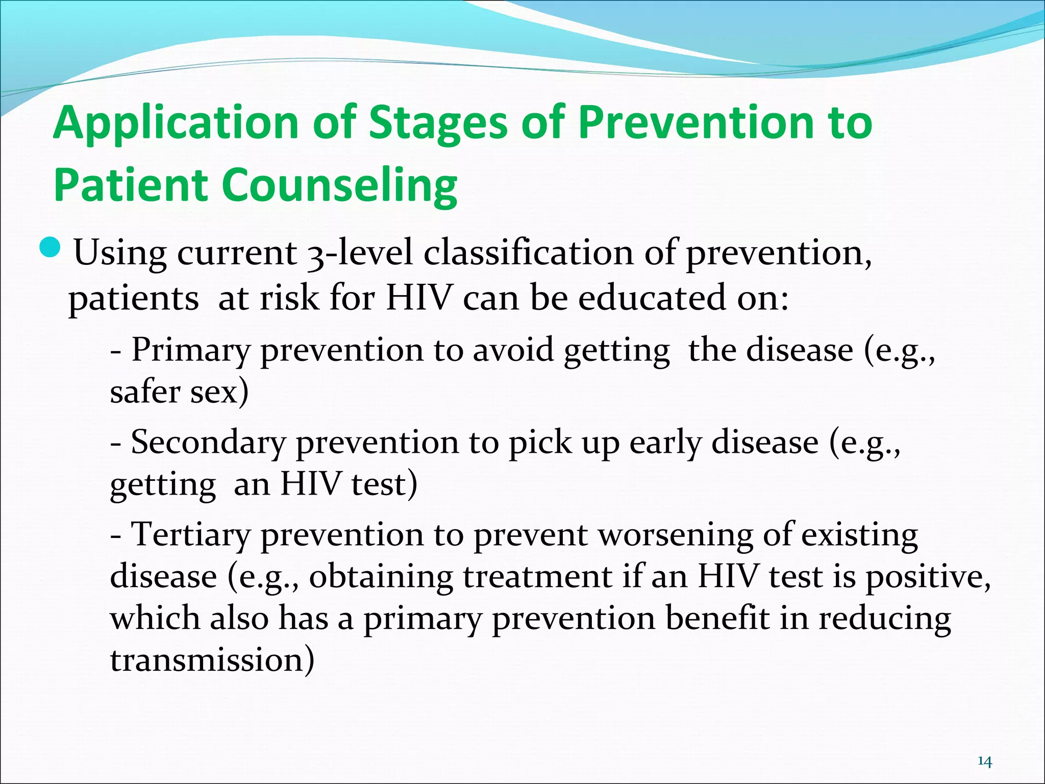 The 5 stages of disease and prevention | PPT