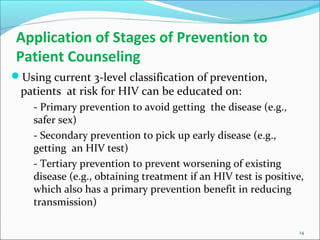 The 5 stages of disease and prevention | PPT