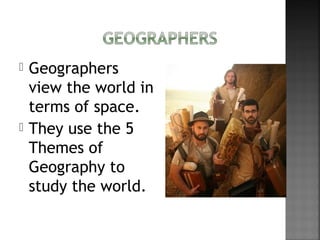 The 5 themes of geography | PPT