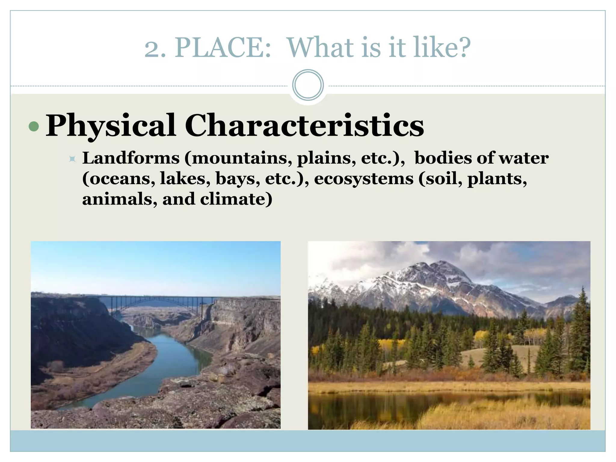 The Five Themes of Geography | PPTX