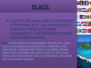 The 5 themes of geography | PPT