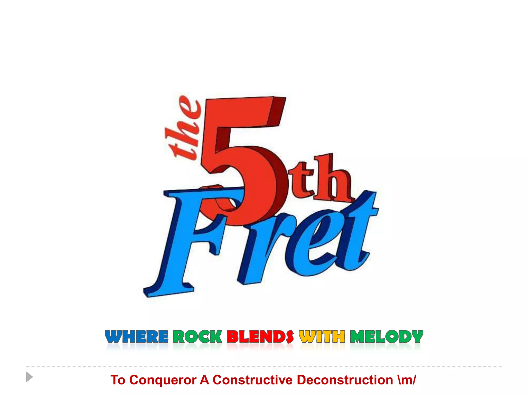 The 5th Fret (Band Profile) | PPS
