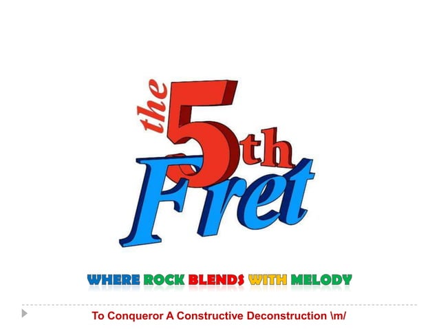 The 5th Fret (Band Profile) | PPT