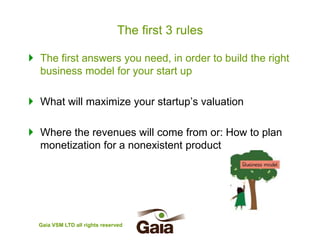 The 5 top rules in building business model | PPT