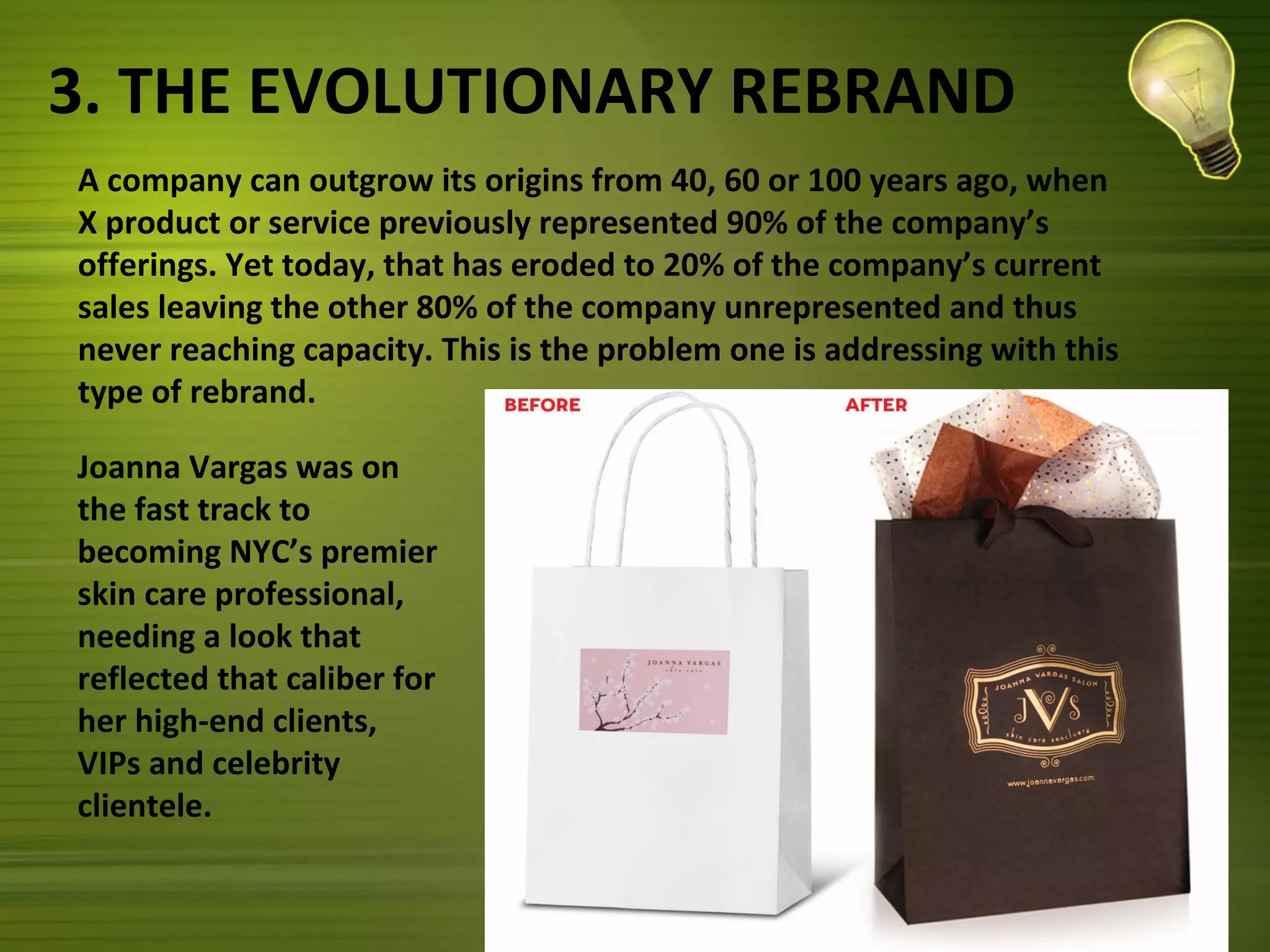 The 5 types of rebrands | PPT
