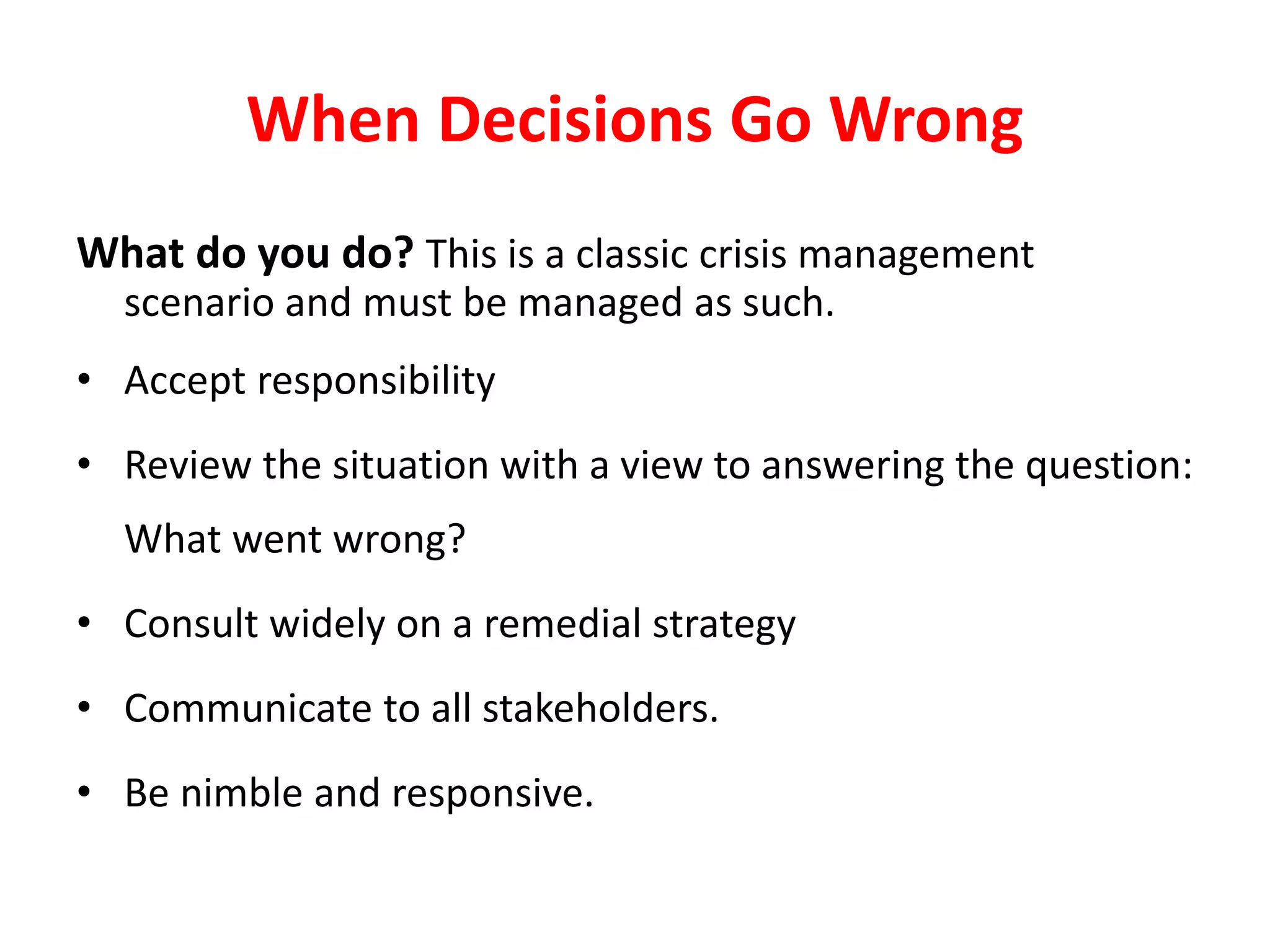 The 5Ws & H of Decision Making | PPT
