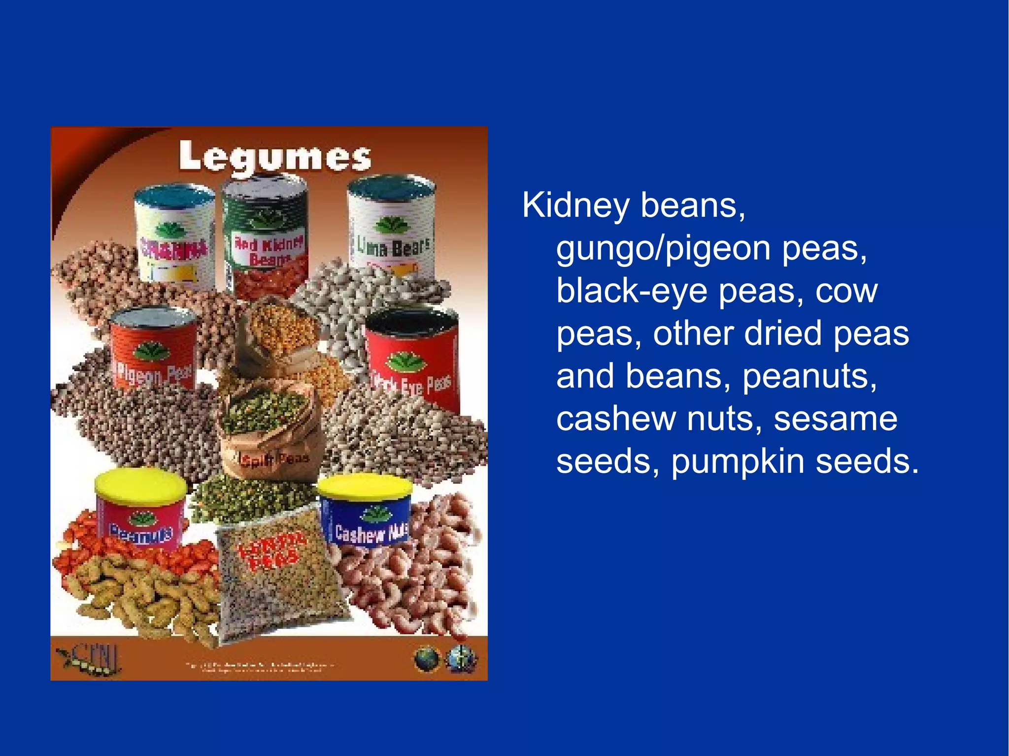 The 6 caribbean food groups | ODP