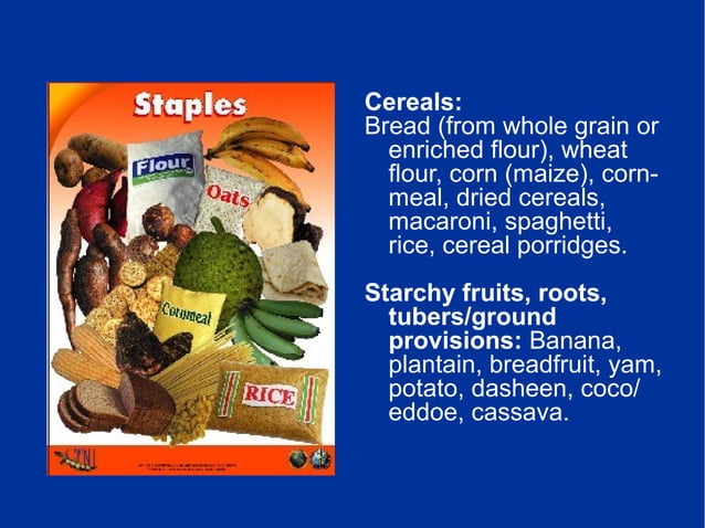 The 6 caribbean food groups | ODP