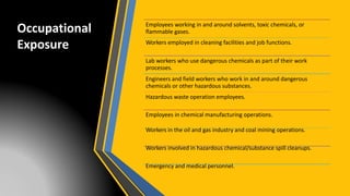 6 categories of workplace hazards in industries | PPTX