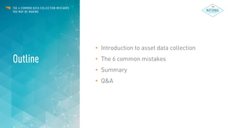 The 6 Common Data Collection Mistakes You May Be Making | PDF