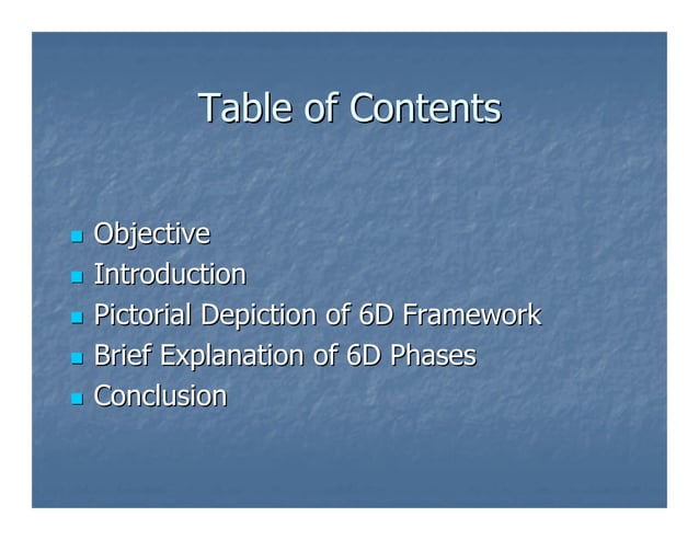 The 6D Approach to Organizational Transformation (An HRD Perspective) | PDF