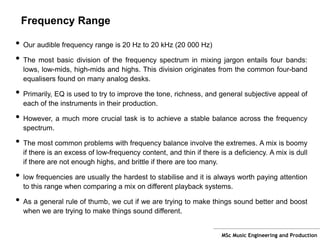 The 6 Elements Of A Mix | PPTX
