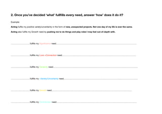 The 6 Human Needs - Exercises.pdf