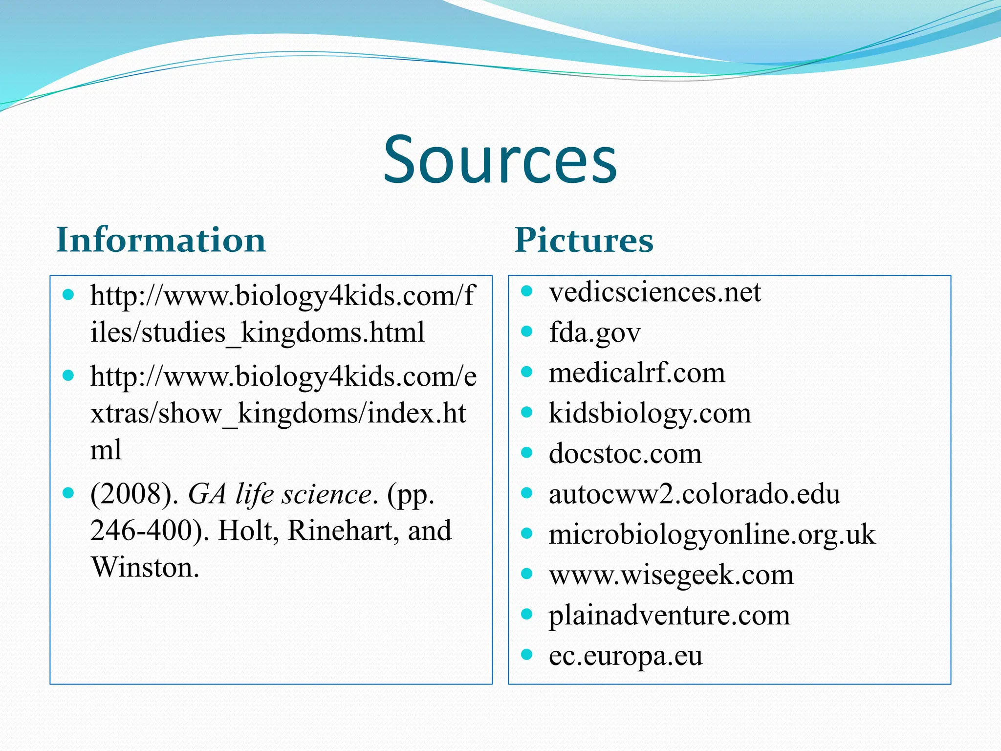 The 6 Kingdoms.pptx | Biological Sciences | Science