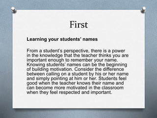 The 6 principles for exemplary teaching of english (group 2) | PPT