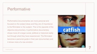 The 6 Types of Documentaries.pptx
