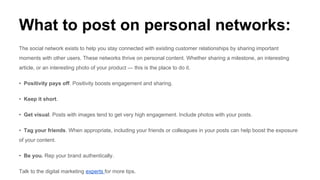 The 6 types of social media | PDF
